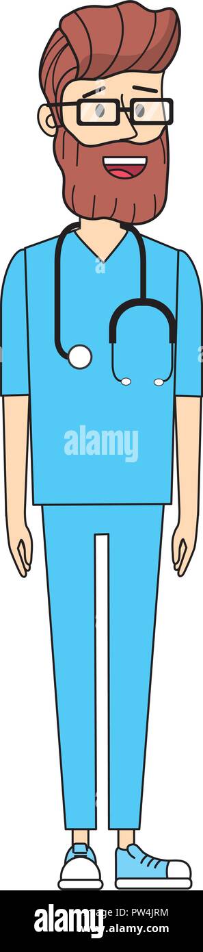 Male doctor cartoon Stock Vector Image & Art - Alamy