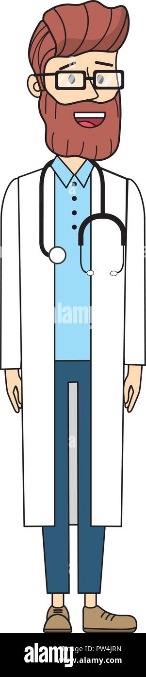 Male doctor cartoon Stock Vector Image & Art - Alamy
