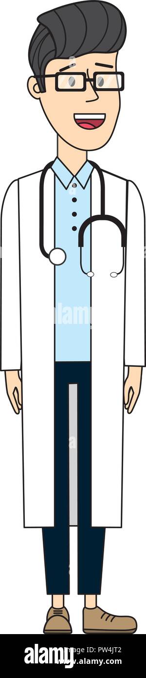 Male doctor cartoon Stock Vector Image & Art - Alamy