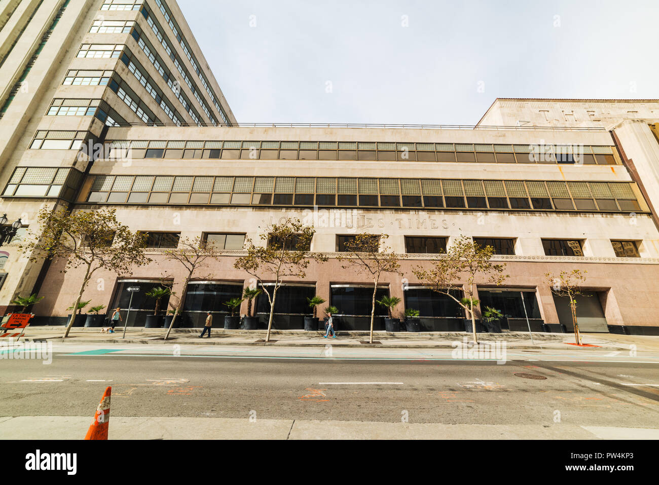 Los angeles times newspaper hi-res stock photography and images - Alamy