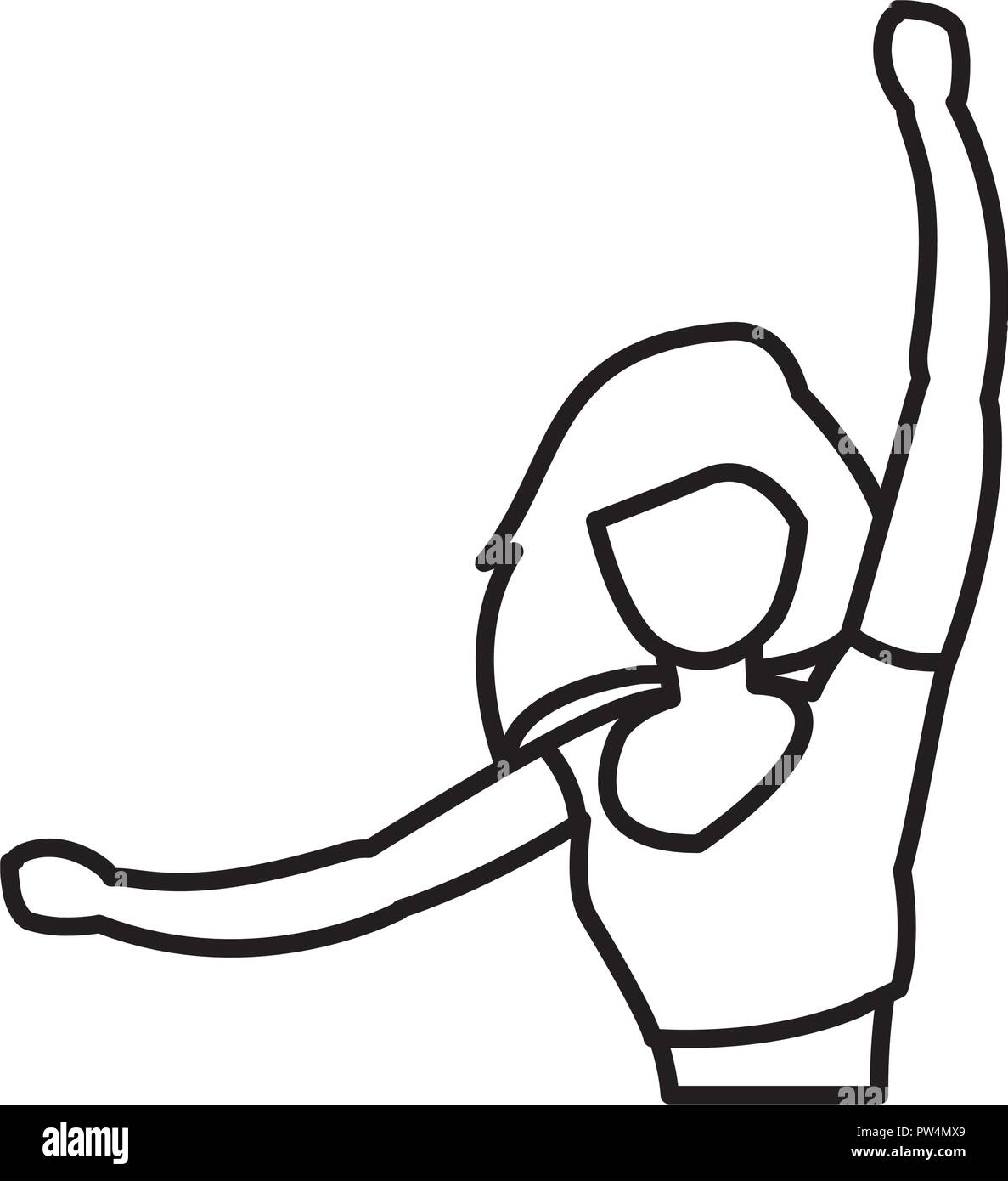 cheerleader girl icon over white background, vector illustration Stock ...