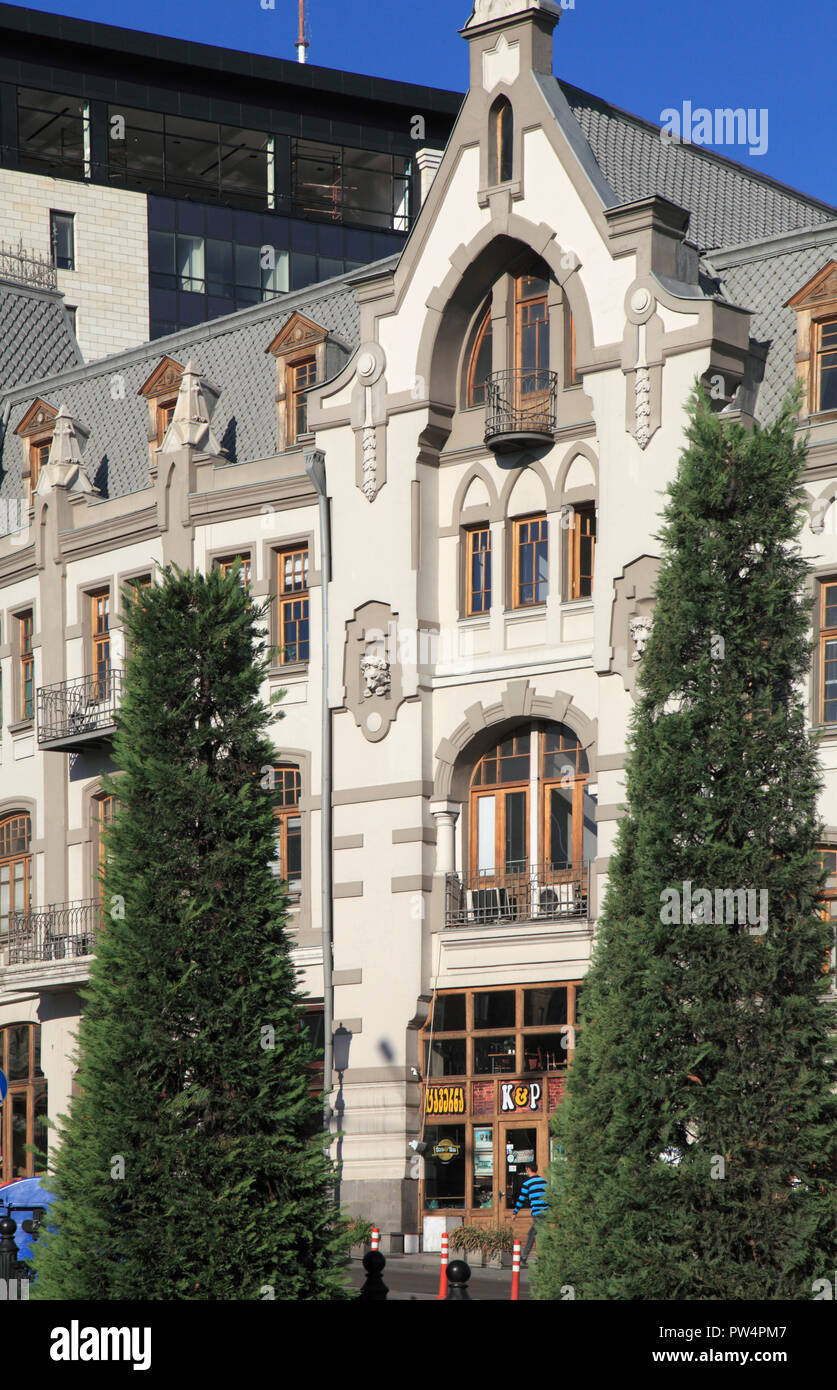 Georgia, Tbilisi, Pushkin Street Stock Photo - Alamy