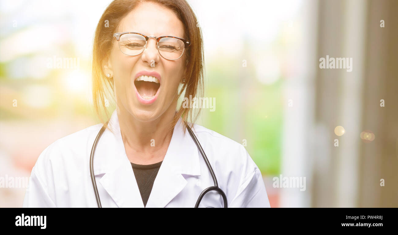 Exasperated doctor hi-res stock photography and images - Alamy