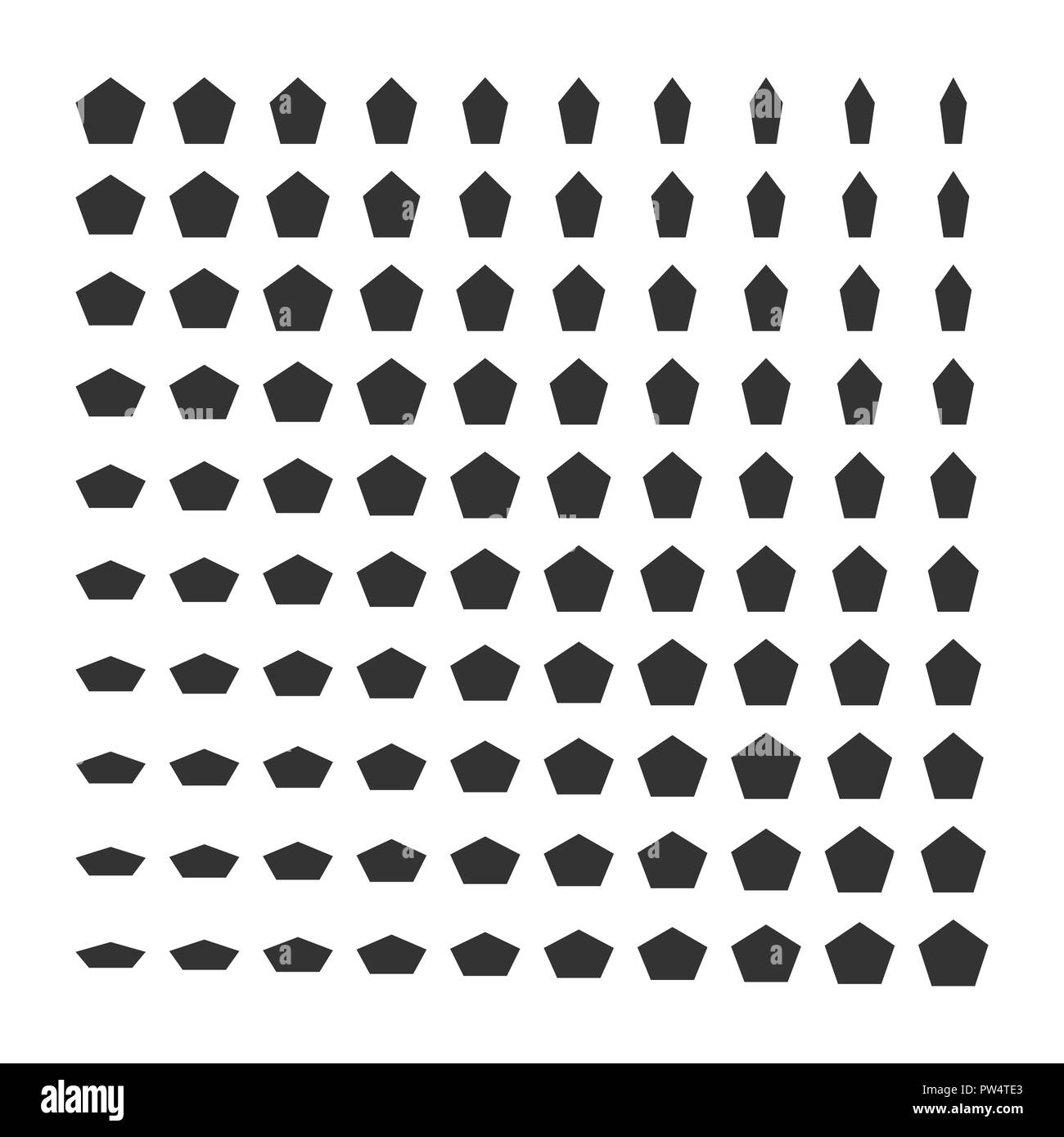 Pentagon texture Stock Vector Images - Alamy