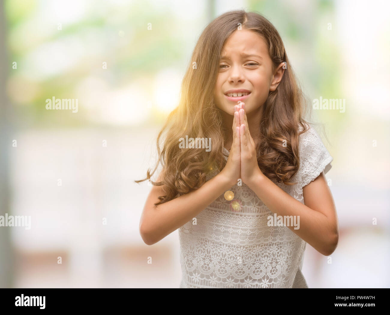 Desperate kid asking help hi-res stock photography and images - Alamy
