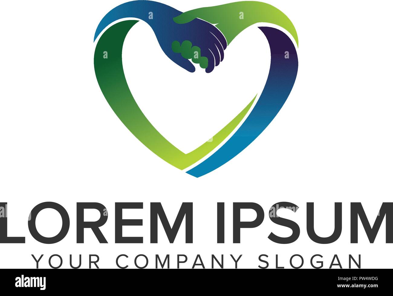 Hand holding blue sign Stock Vector Images - Alamy