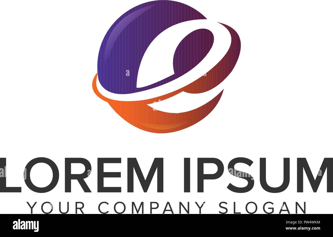 Vector circular unique abstract hi-res stock photography and images - Alamy