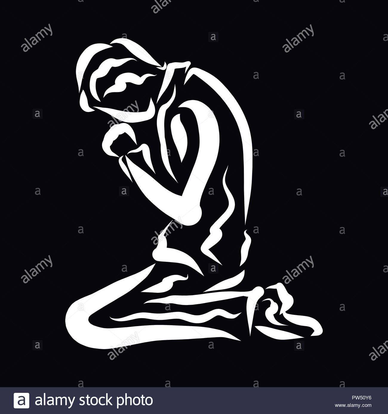 A Symbol Of Humble Repentance Stock Photos & A Symbol Of Humble ...