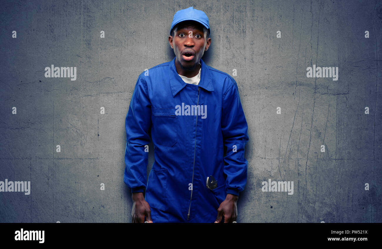 African boy scared hi-res stock photography and images - Alamy