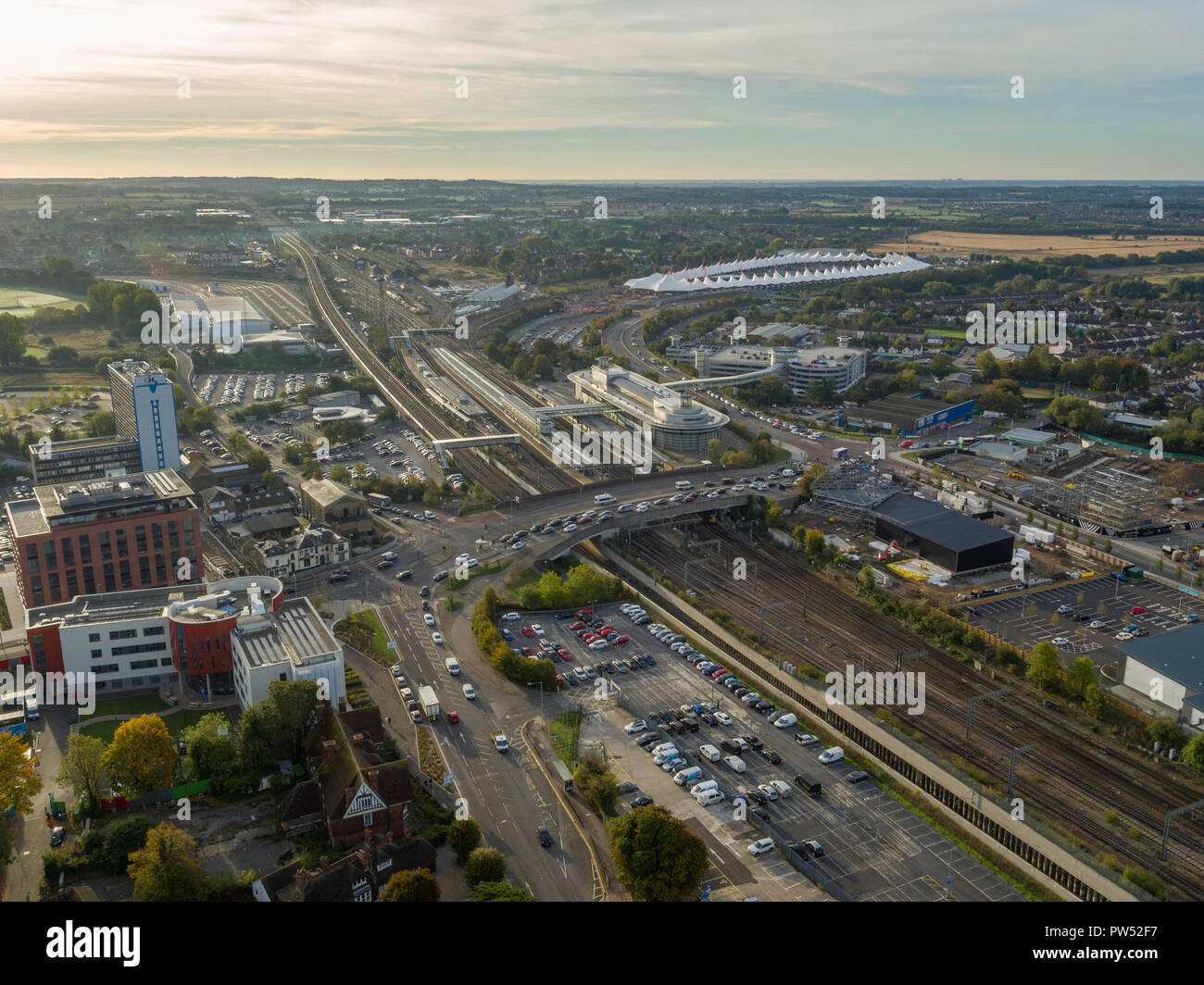 Ashford Kent And Aerial Stock Photos & Ashford Kent And Aerial Stock ...