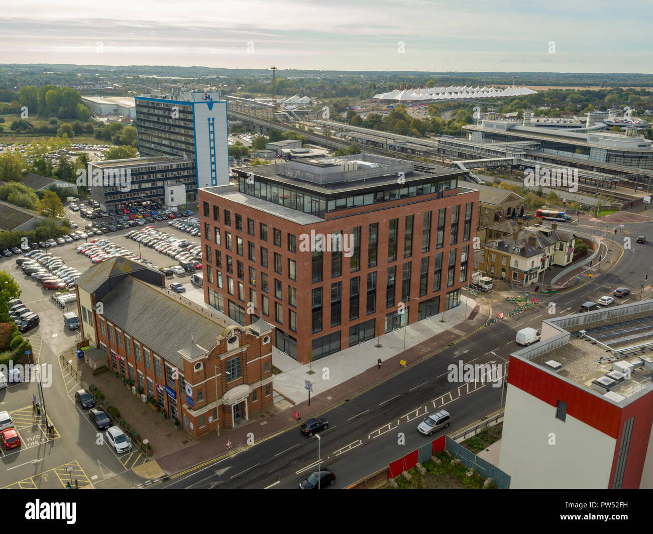 Ashford Kent And Aerial Stock Photos & Ashford Kent And Aerial Stock ...