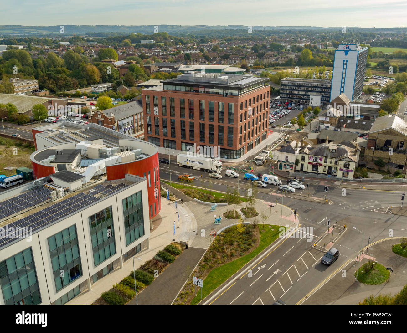 Ashford Kent And Aerial Stock Photos & Ashford Kent And Aerial Stock ...