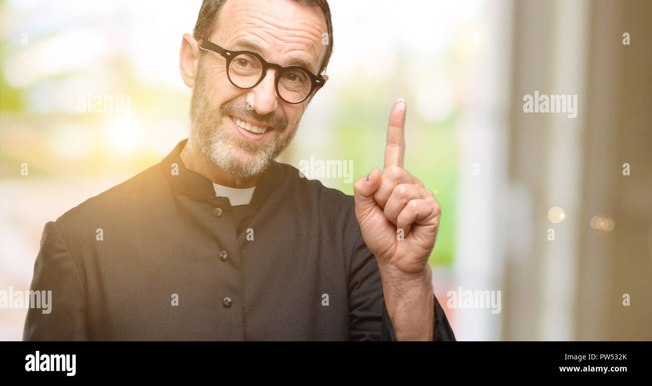 Priest collar catholic hi-res stock photography and images - Alamy
