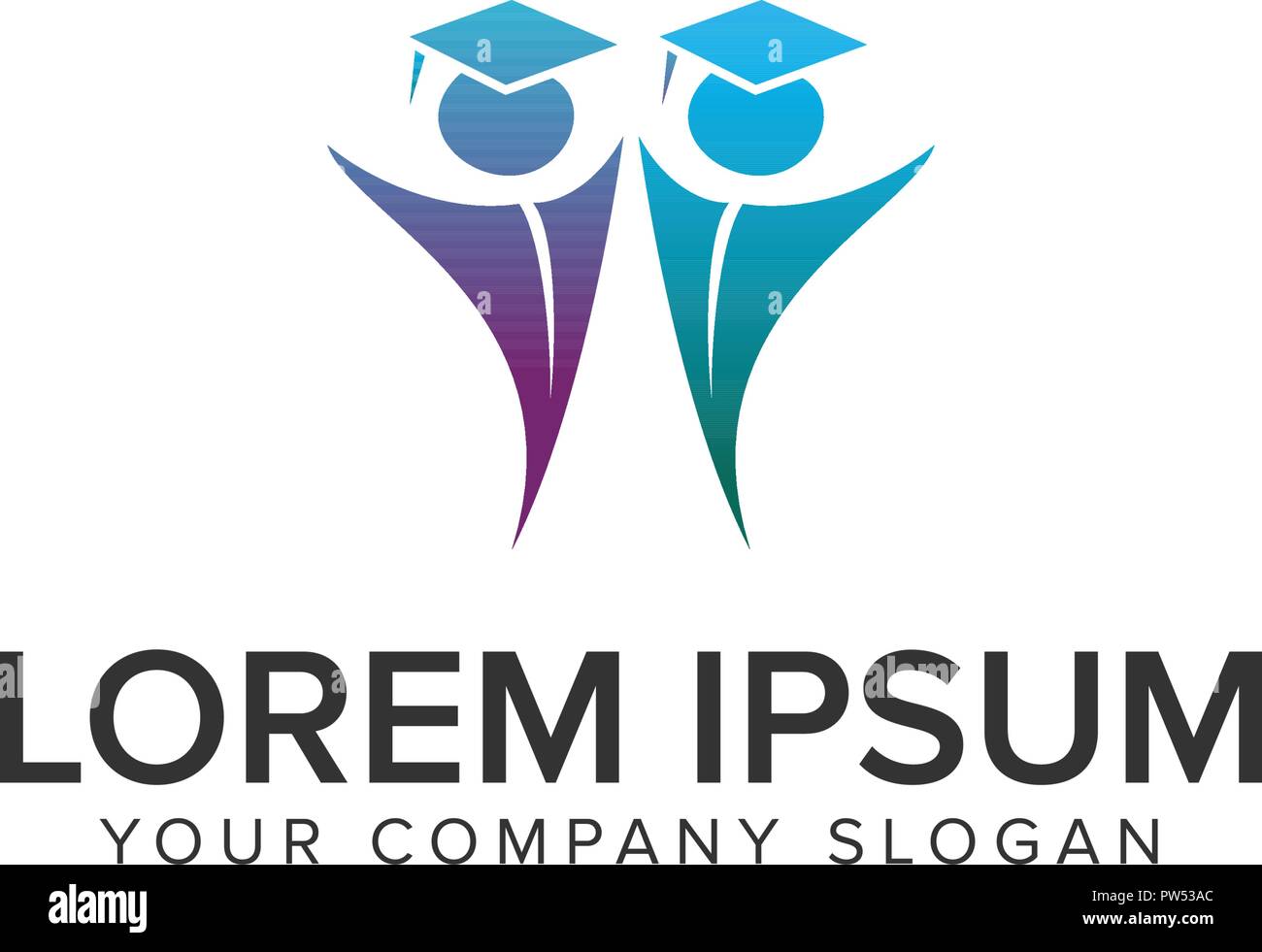 education people Logos design concept template Stock Vector Image & Art ...