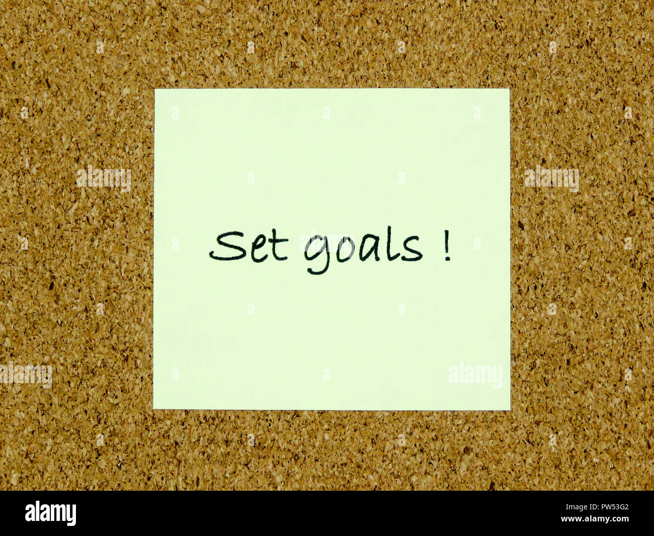 Set goals hi-res stock photography and images - Alamy