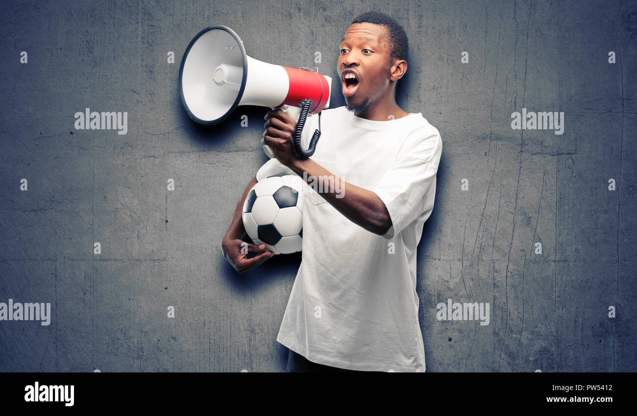 African American Male Yelling High Resolution Stock Photography and ...
