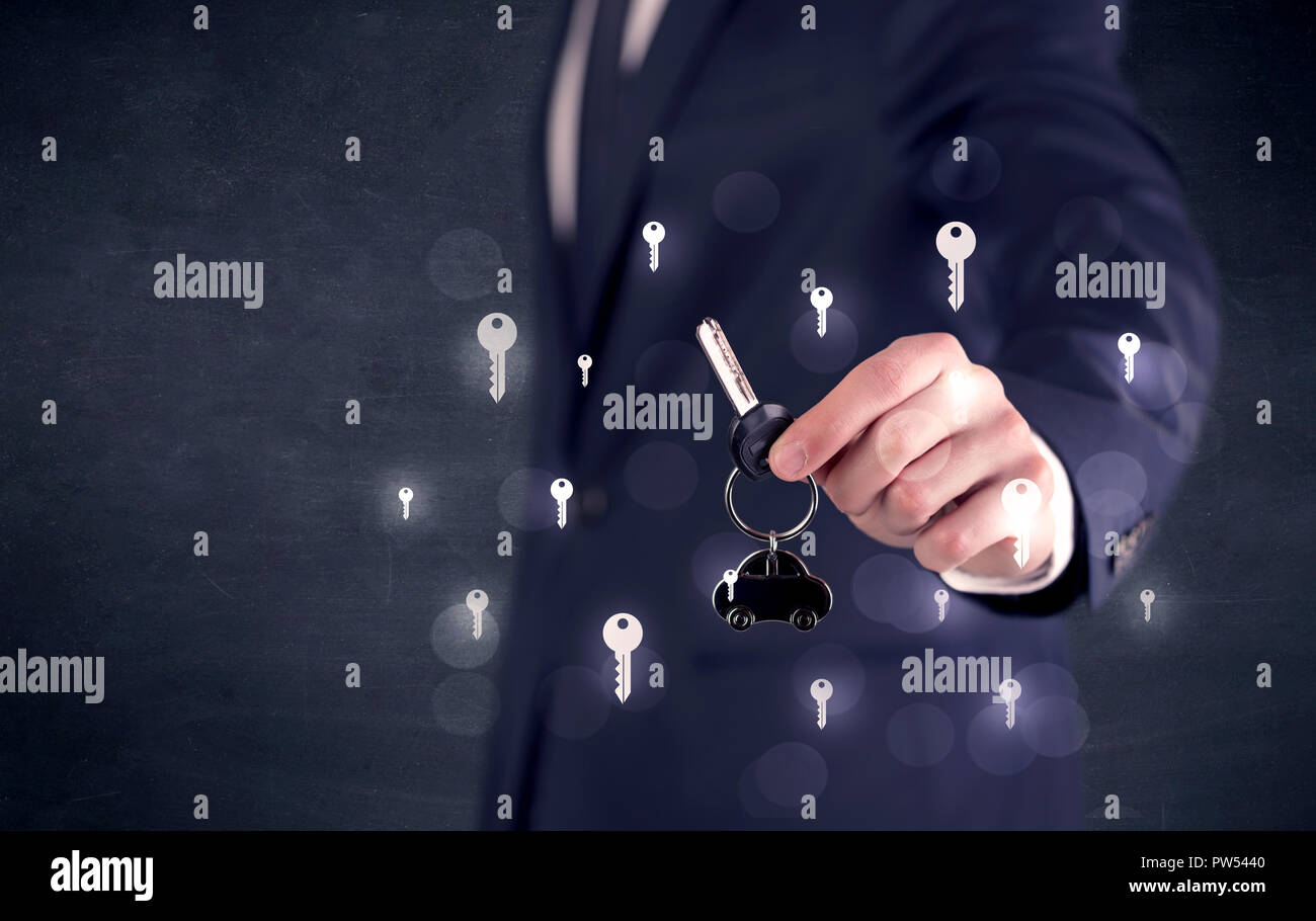 Hand holding keys dark hi-res stock photography and images - Alamy