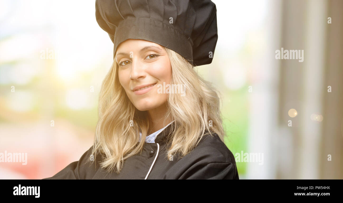 Cool black woman chef hi-res stock photography and images - Alamy