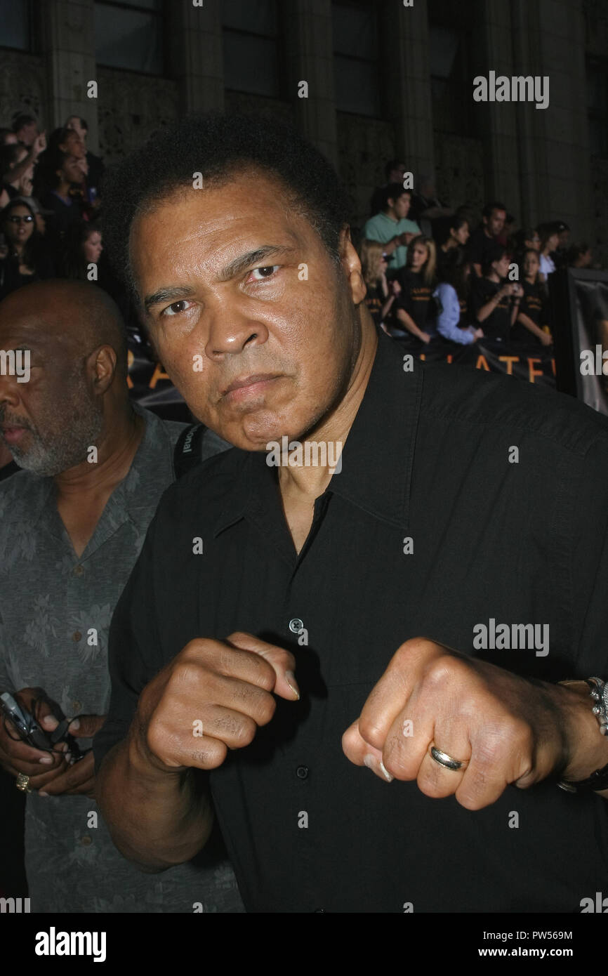 Muhammad Ali 08/06/04 COLLATERAL @ The Orpheum Theatre, Downtown Los ...