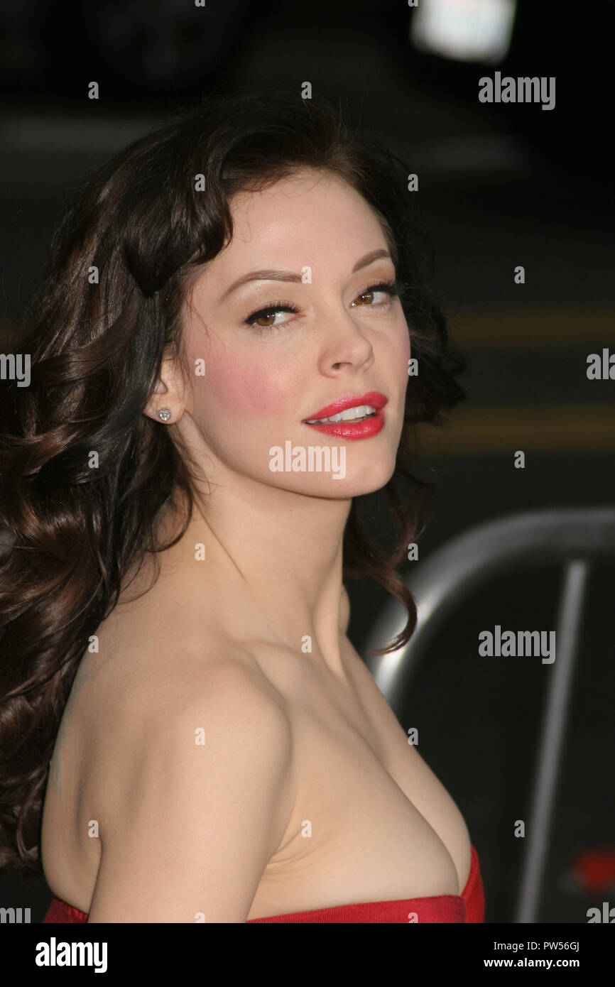 Rose mcgowan hi-res stock photography and images - Alamy