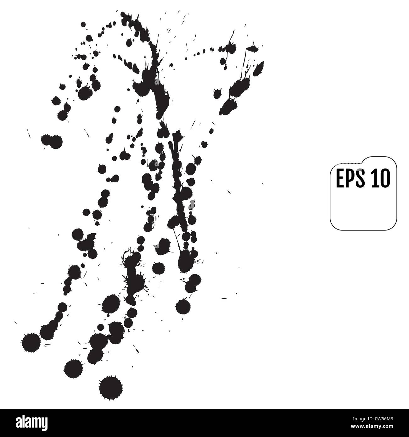 Abstract black watercolor paint splash background. black watercolor ...