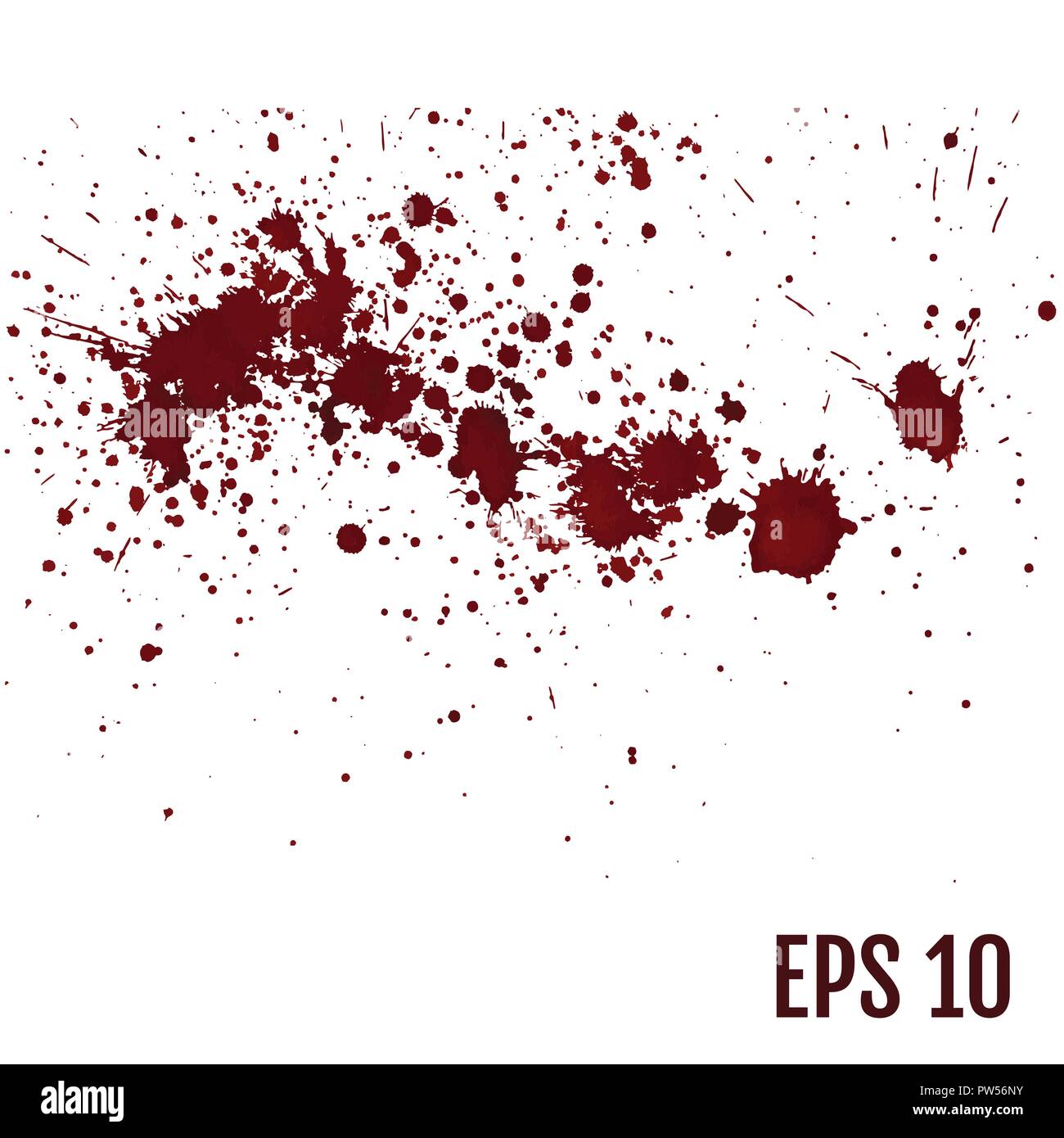 Blood trail texture Stock Vector Images - Alamy