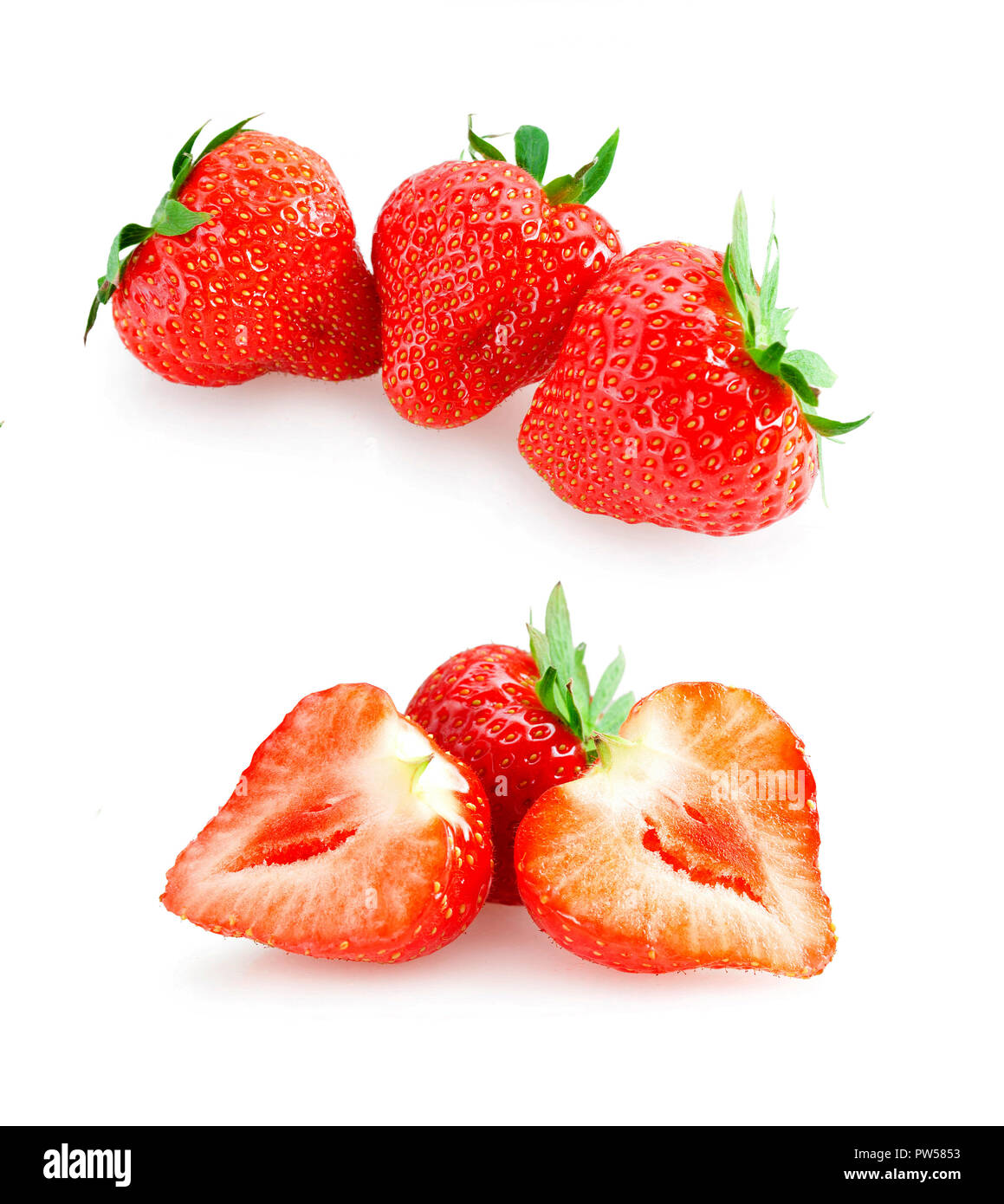 Sliced fruit display Cut Out Stock Images & Pictures - Alamy