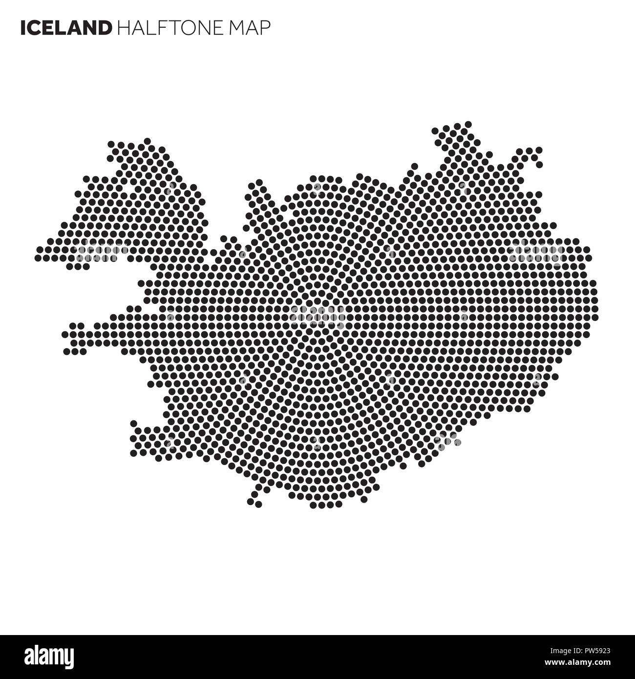 Europe map radial dot pattern hi-res stock photography and images - Alamy