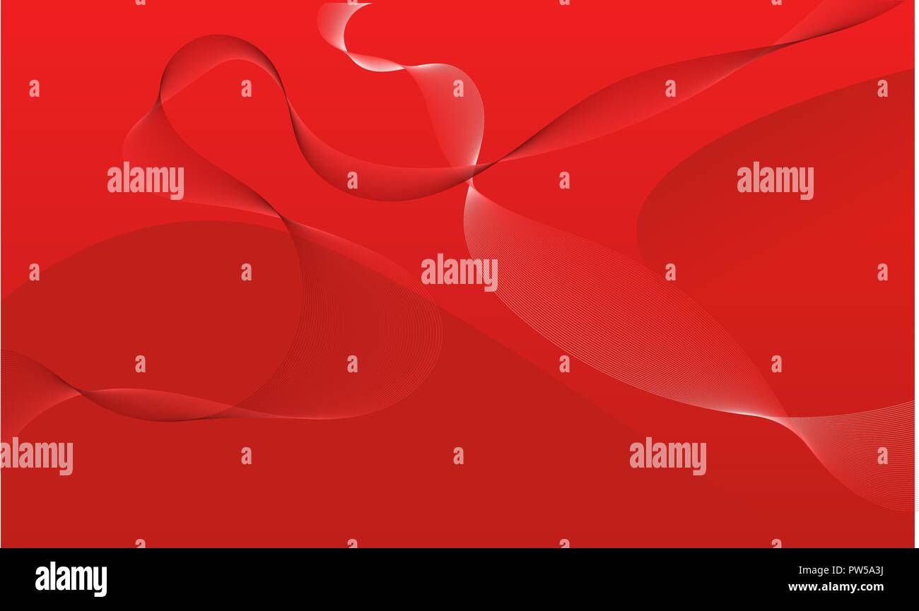 Red abstract background full of various shapes Stock Vector Image & Art ...