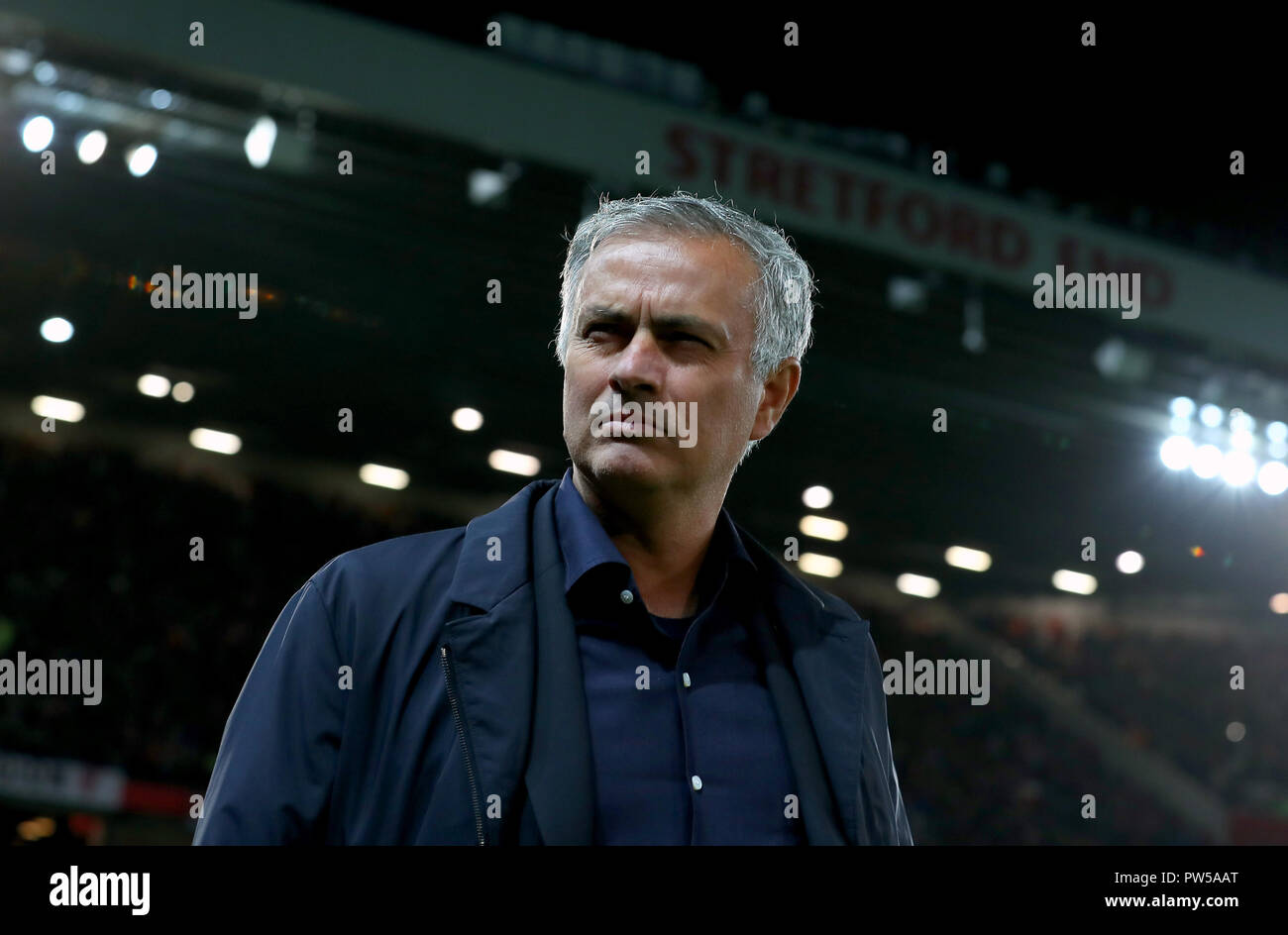 Manchester United manager Jose Mourinho during the UEFA Champions ...
