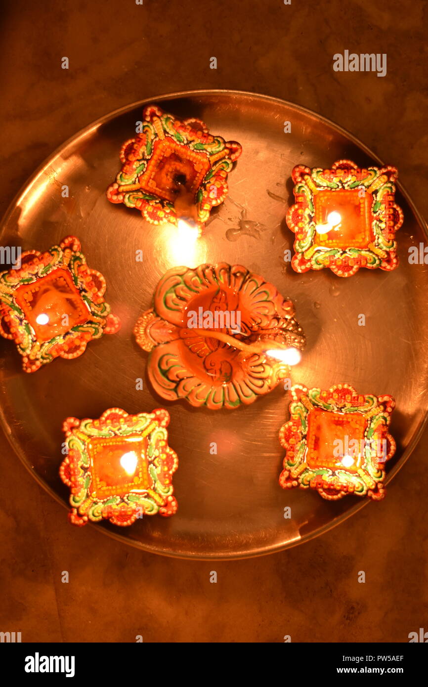 Diwali festival decoration Stock Photo - Alamy