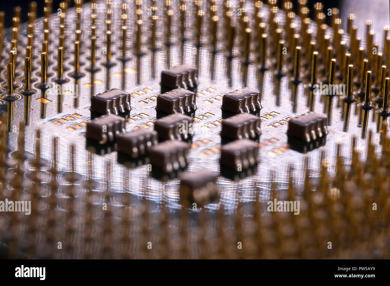 Bottom of cpu hi-res stock photography and images - Alamy