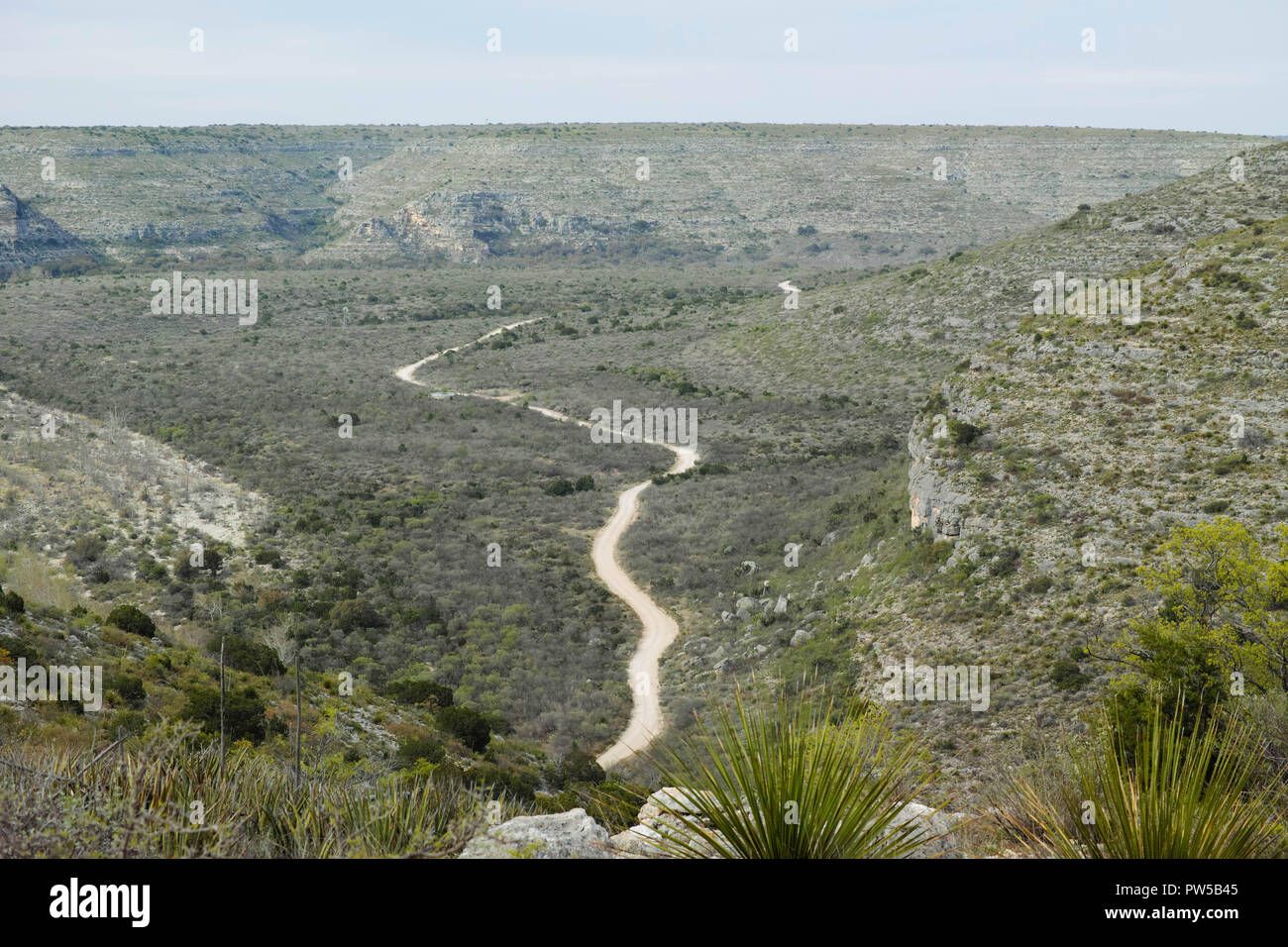 Devil's River Canyon Texas Stock Photo - Alamy