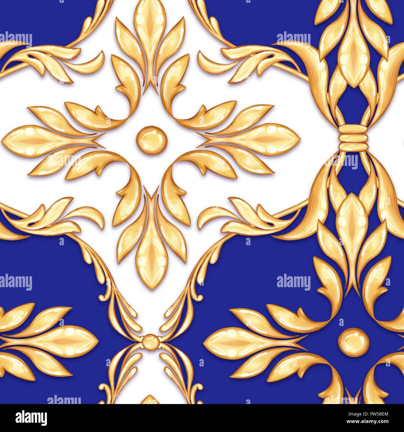 Baroque floral painting hi-res stock photography and images - Alamy