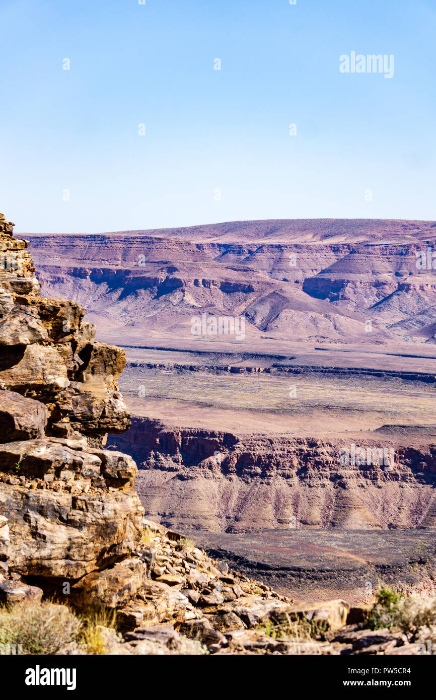 namibia fishriver canyon landscape Stock Photo - Alamy