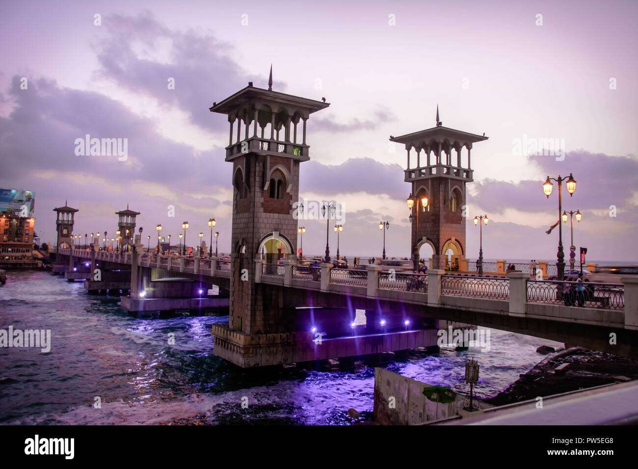 Stanley bridge alexandria egypt hi-res stock photography and images - Alamy