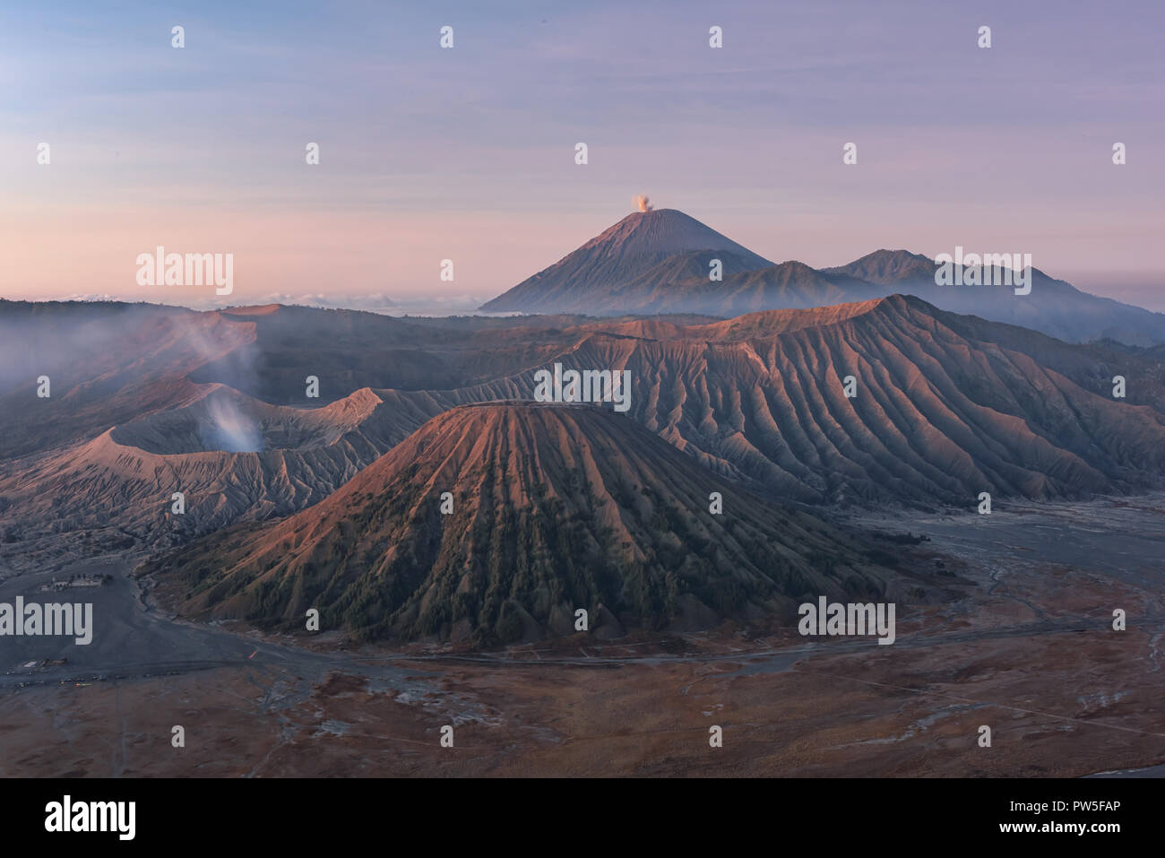 Mount bromo at sunset hi-res stock photography and images - Alamy