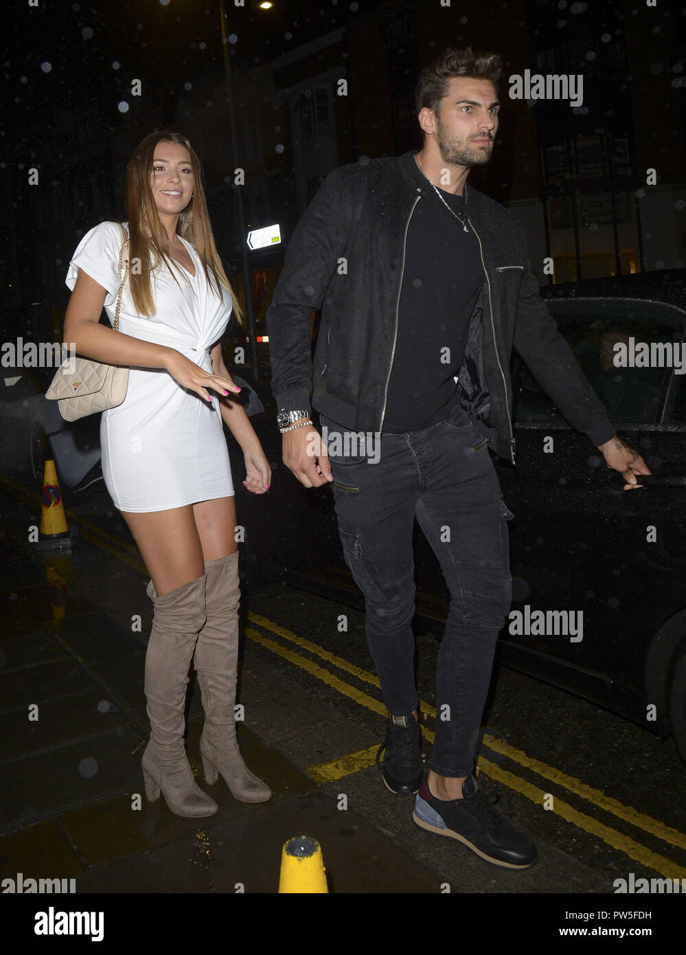 Zara McDermott and Adam Collard enjoy a double date night with fellow ...