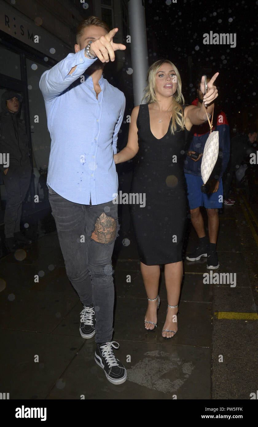 Zara Mcdermott And Adam Collard Enjoy A Double Date Night With Fellow Love Island Stars