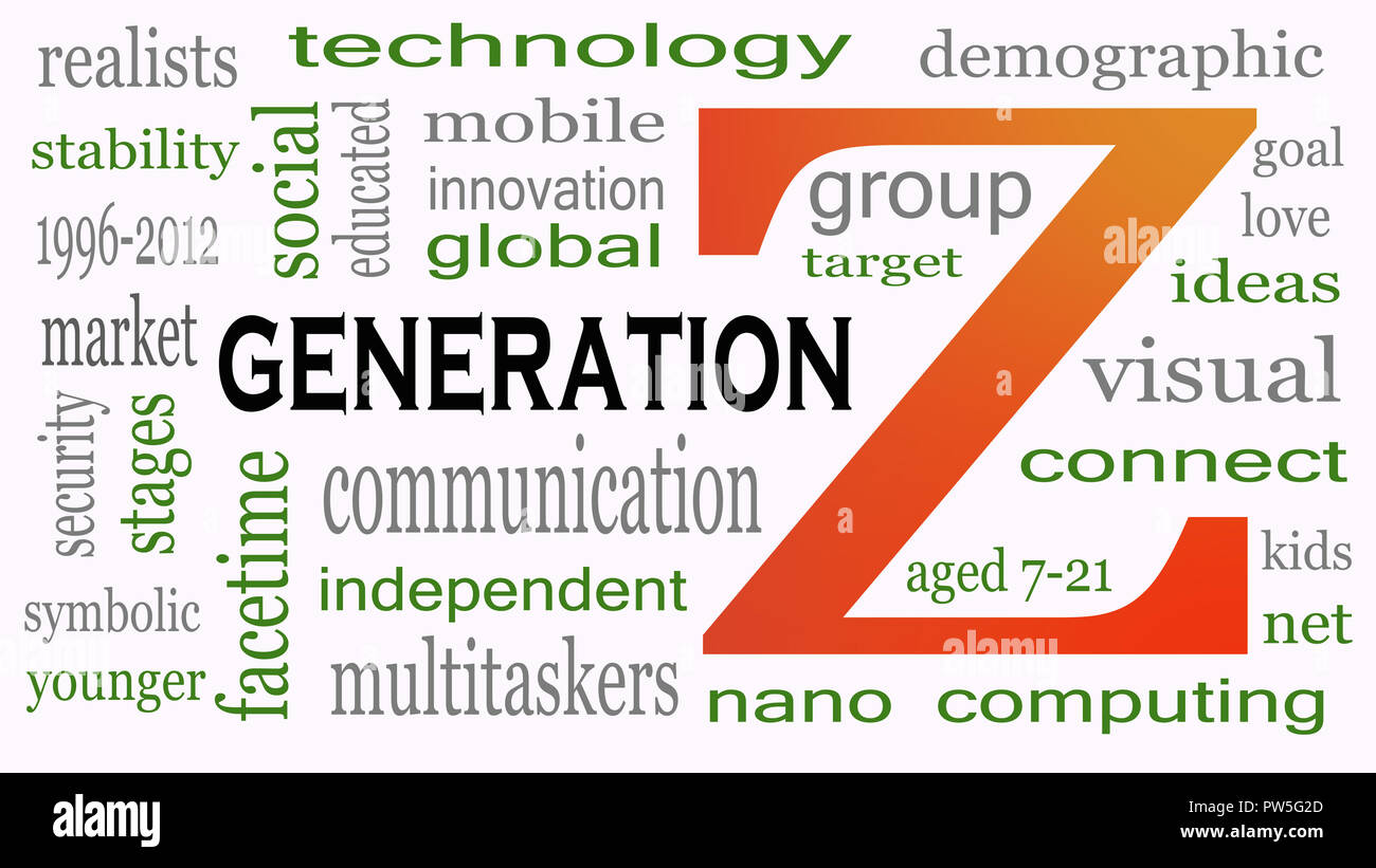 Gen z internet use Cut Out Stock Images & Pictures - Alamy