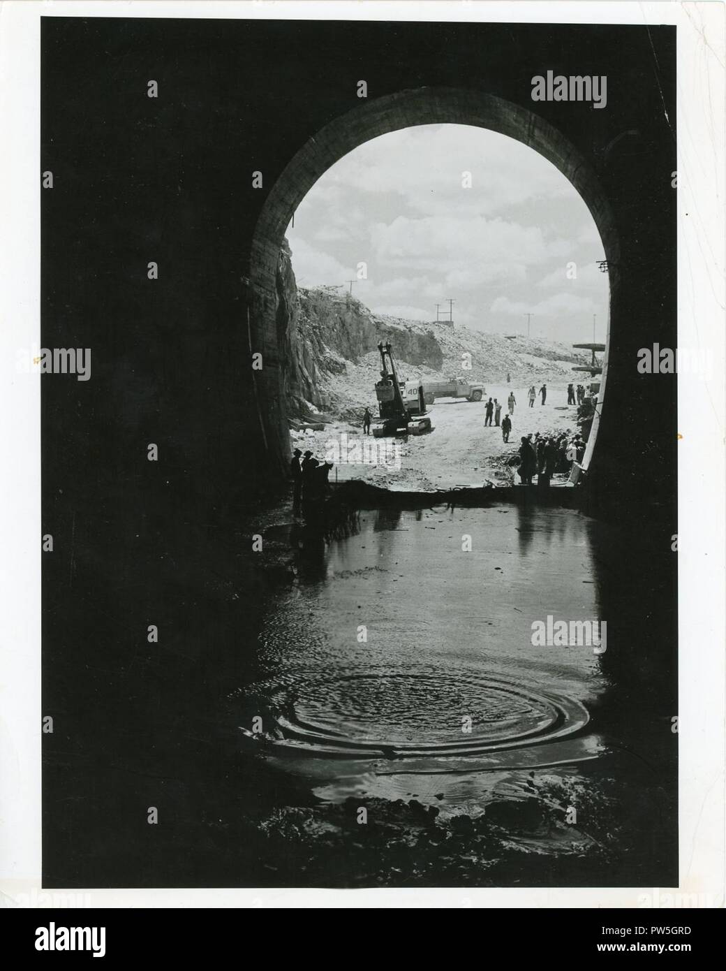 Snapshot of a puddle inside a cave Stock Photo - Alamy