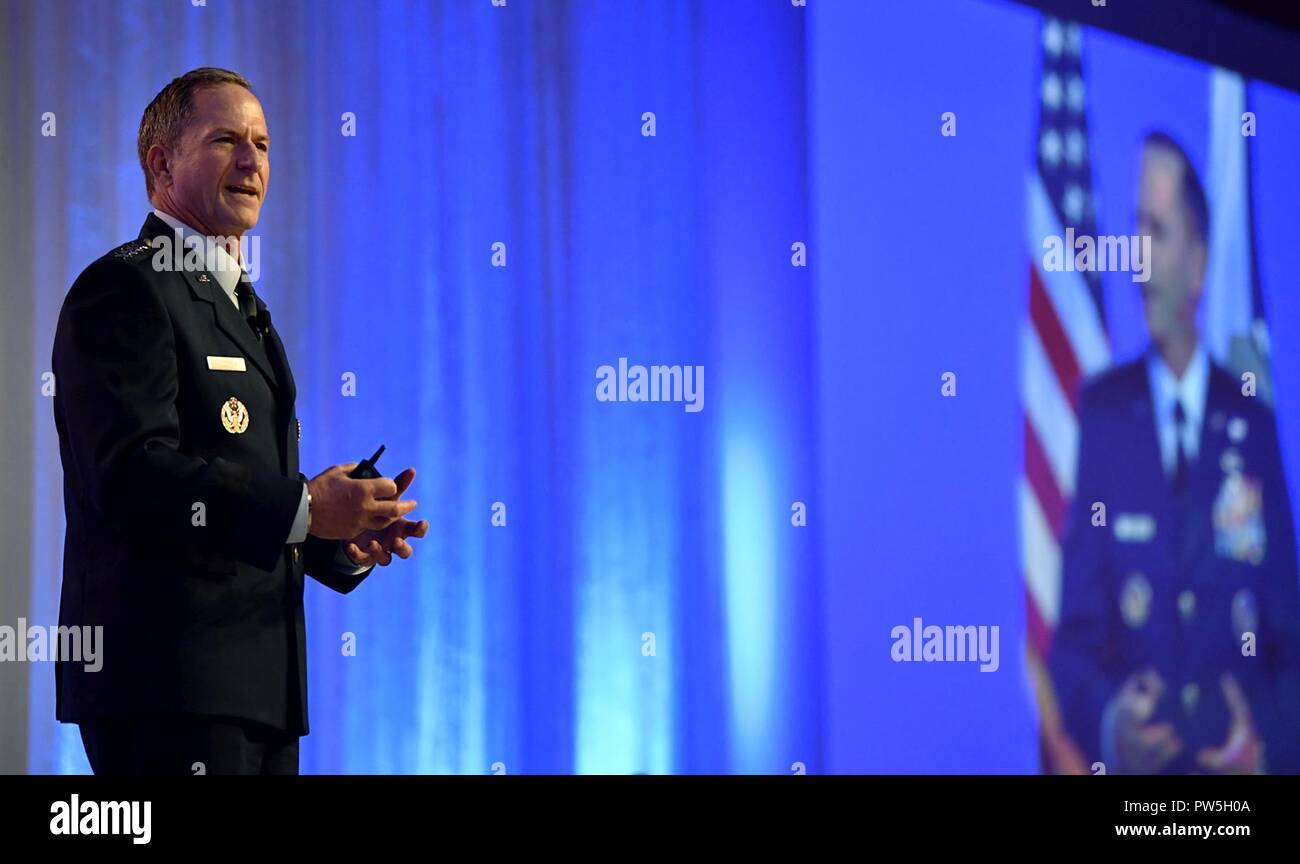 Air Force Chief of Staff Gen. David Golden gives his "Air Force Update ...