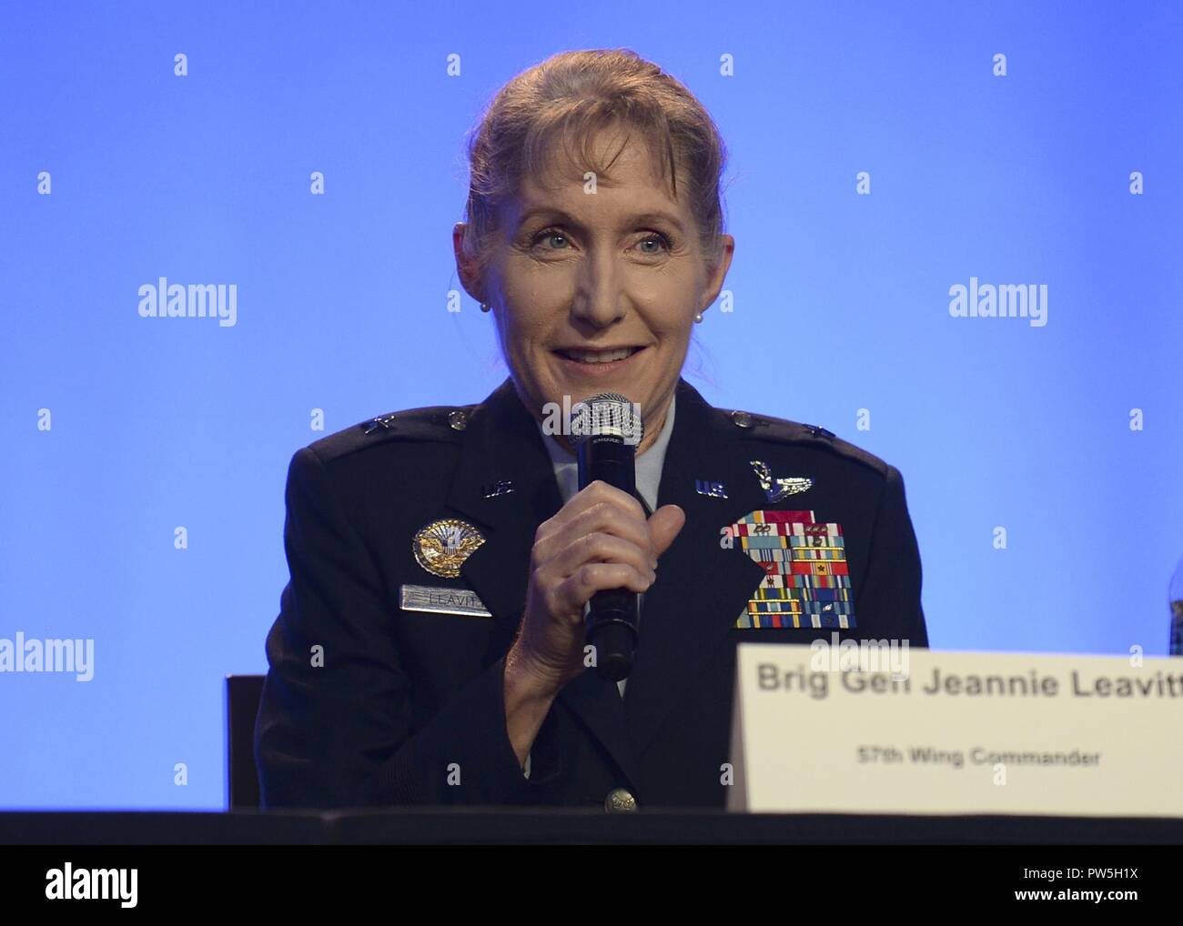 Brig gen jeannie leavitt 57th hi-res stock photography and images - Alamy