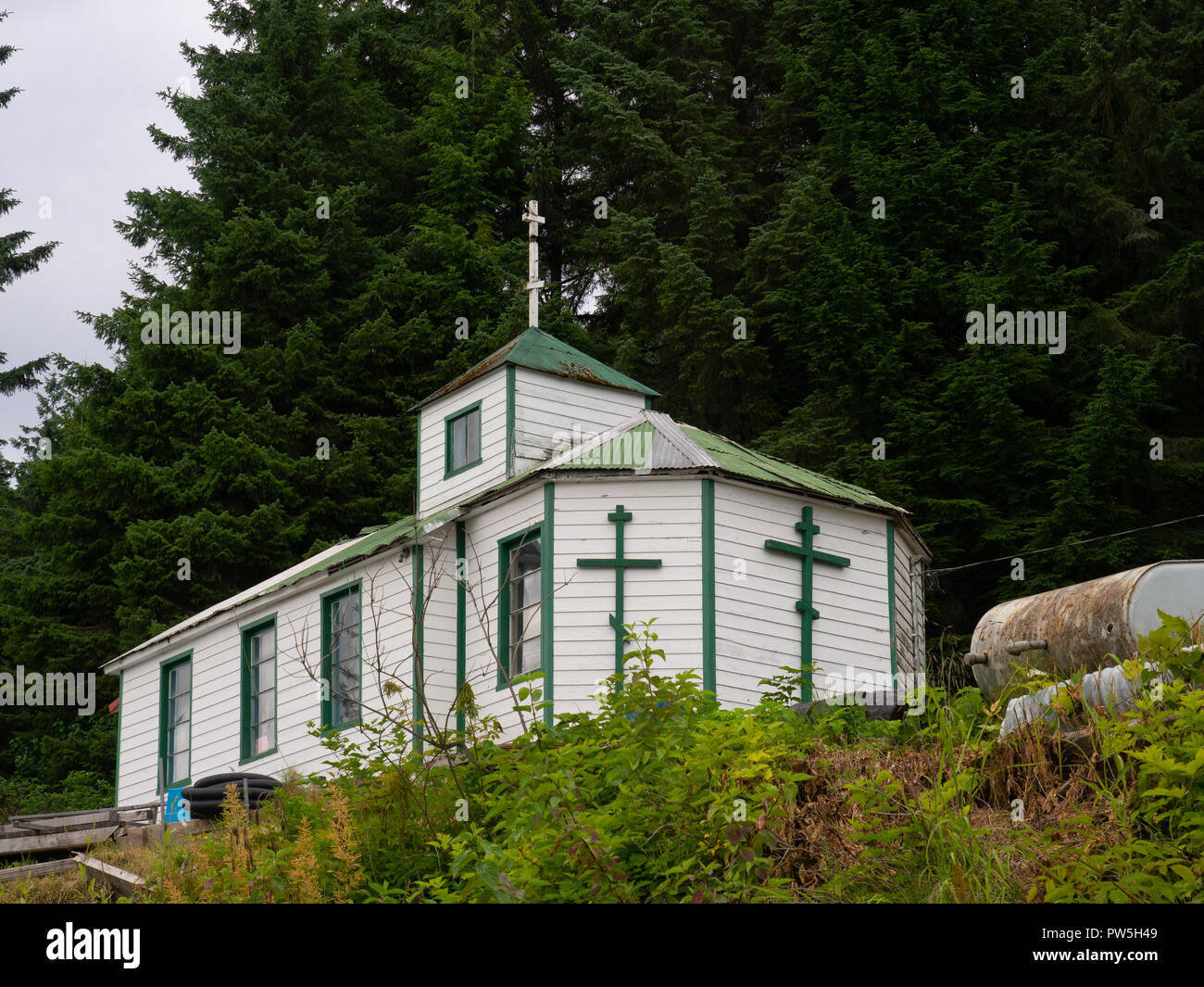 Church building alaska religion hi-res stock photography and images - Alamy