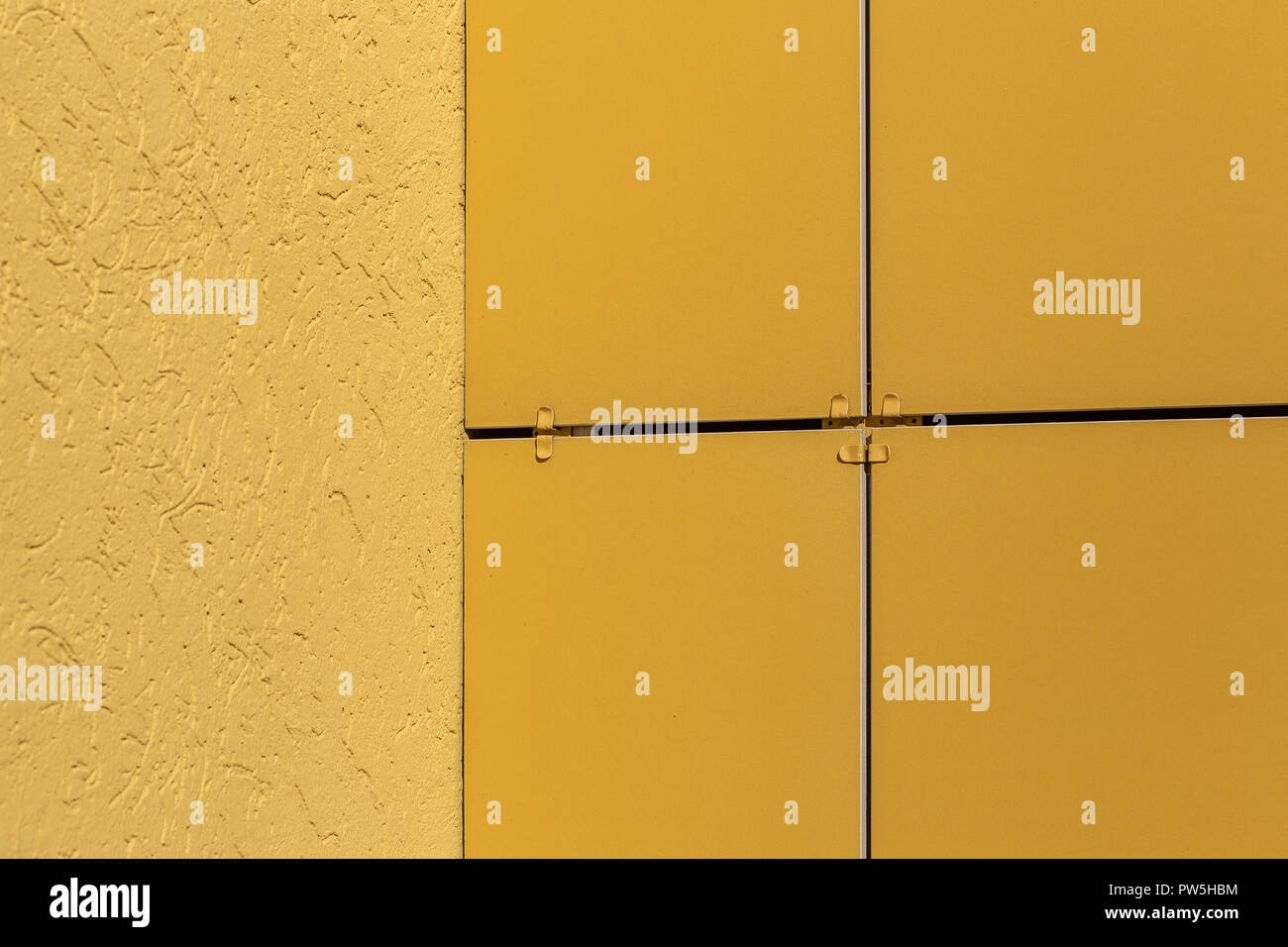 Facade plaster background. Single-ply monolithic plaster decorative ...