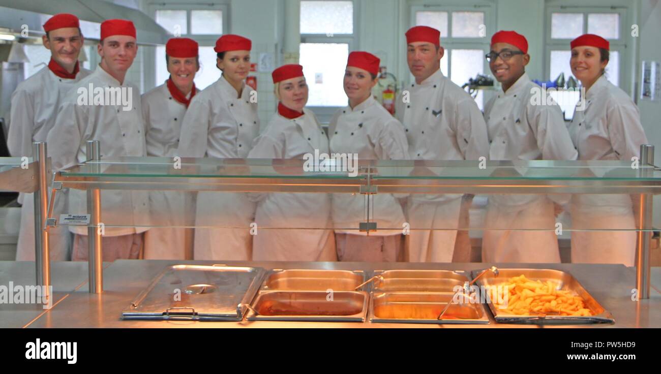 Cooks of the Michigan Army National Guard’s F Company, 237th Brigade ...