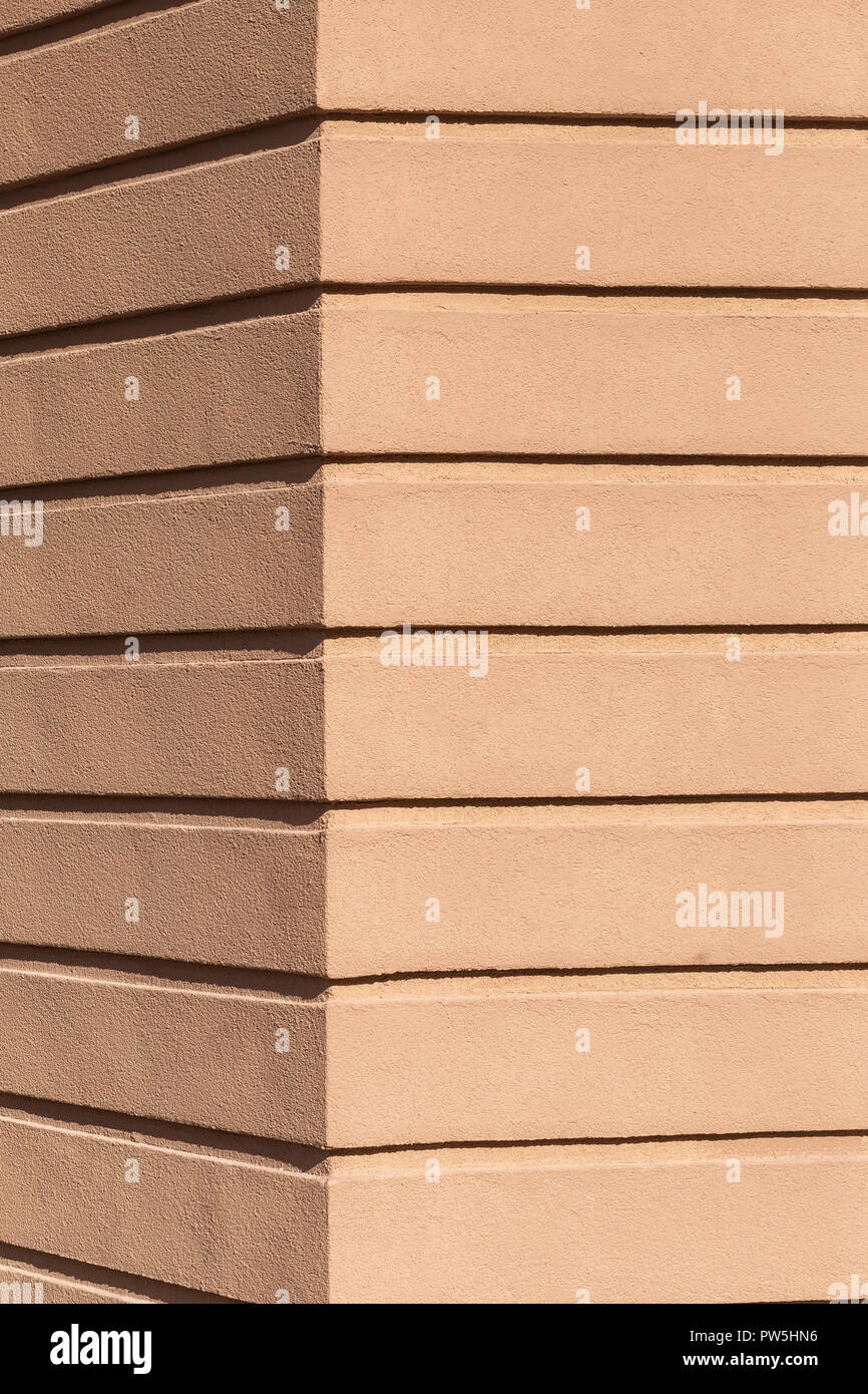 Facade plaster background. Single-ply monolithic plaster decorative ...