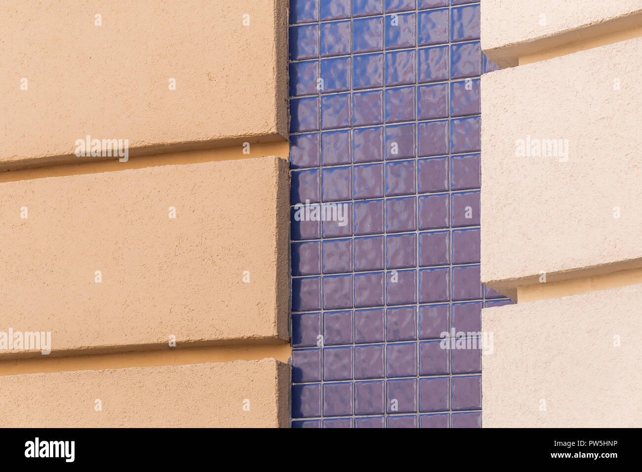 Facade plaster background. Single-ply monolithic plaster decorative ...