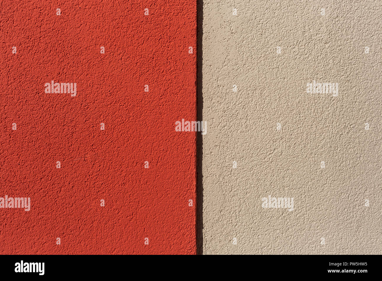 Facade plaster background. Single-ply monolithic plaster decorative ...