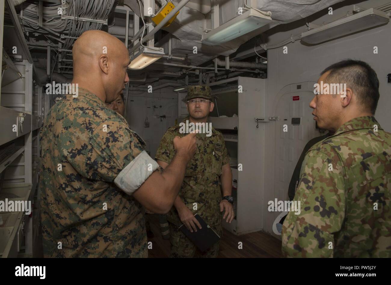 WHITE BEACH (Sept. 20, 2017) Maj. Christopher Hambrick, from Atlanta ...